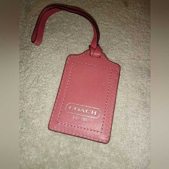 Coach | Bags | Coach Bonnie Cashin Tote Name Tag Luggage Tag | Poshmark